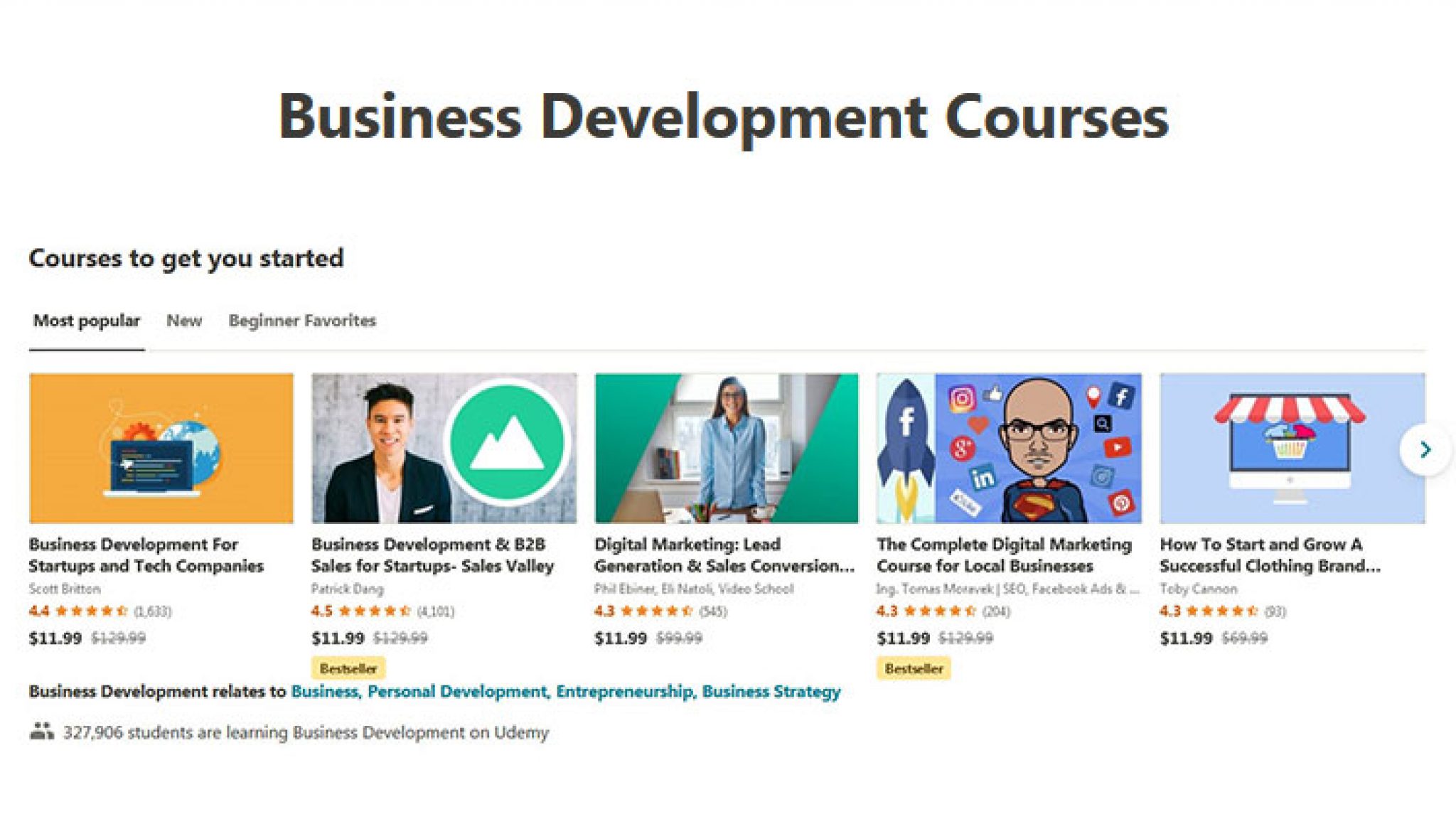 13+ Best Udemy Business Development Courses for (2025)